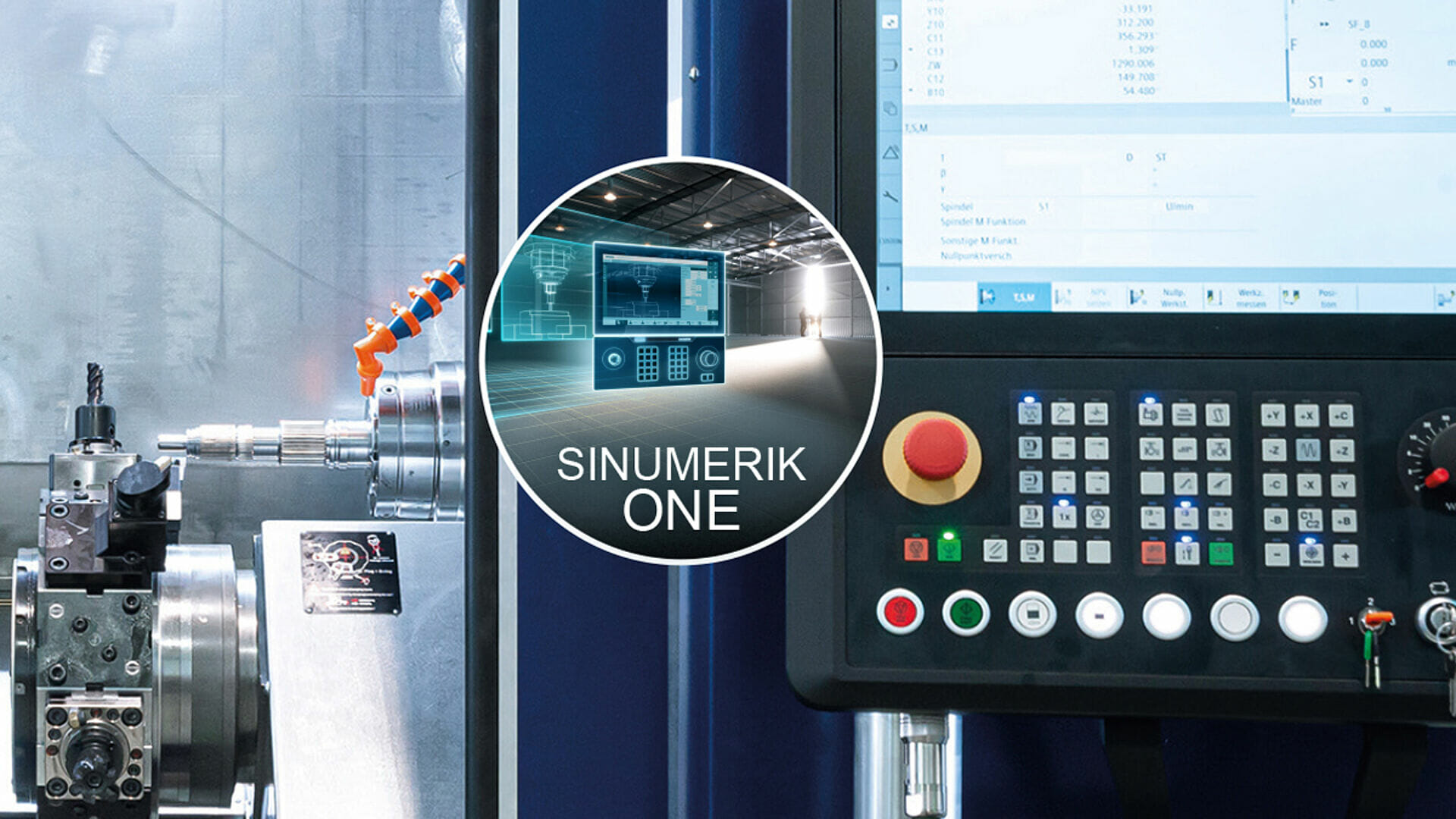 SINUMERIK ONE, the digital native CNC